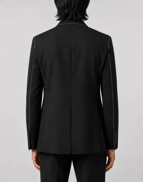 Philipp Plein Blazer Contrast Stitching