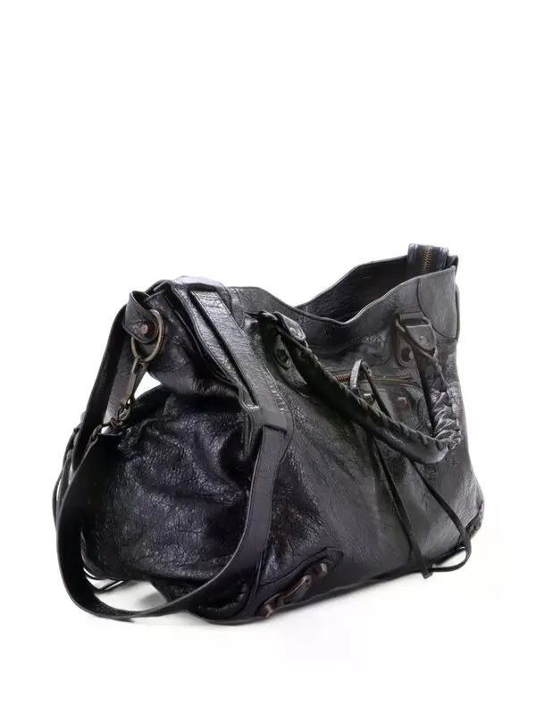 Balenciaga Velo Classic Studs Bag Leather Medium Tote Bag