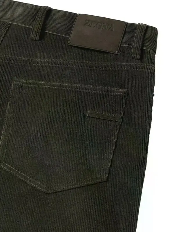 Zegna Dark-olive- Cashco Roccia Pants