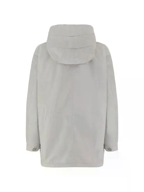 AND WANDER Hooded Zip-up Jacket
