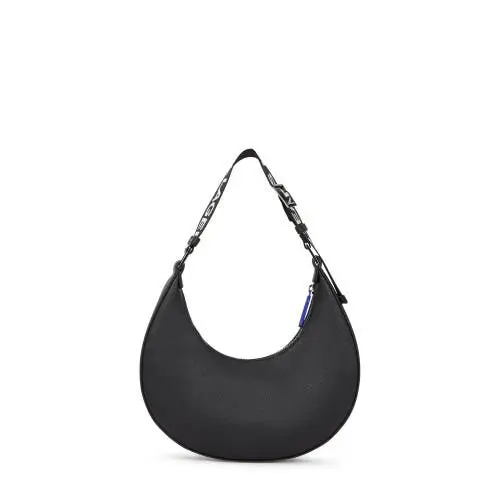 Karl Lagerfeld Box Logo Half-moon Shoulder Bag