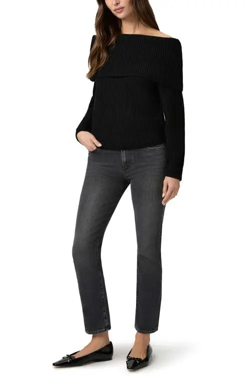 Paige Cindy High Waist Ankle Straight Leg Jeans