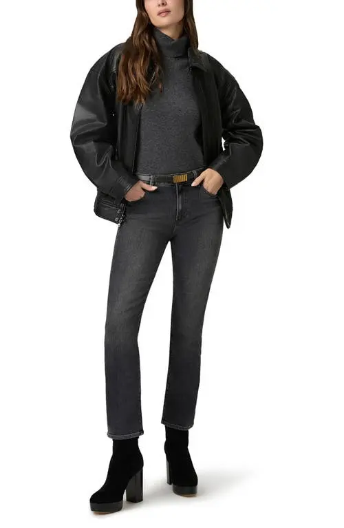 Paige Cindy High Waist Ankle Straight Leg Jeans