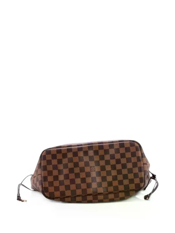LOUIS VUITTON Neverfull Nm Damier Mm Tote Bag - Brown