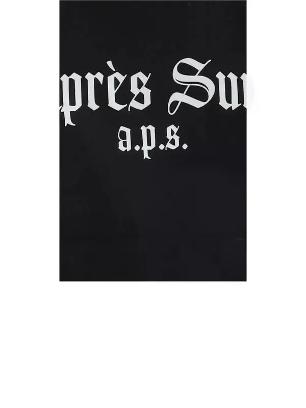 APRES SURF Logo-print Bandana-pattern Hoodie