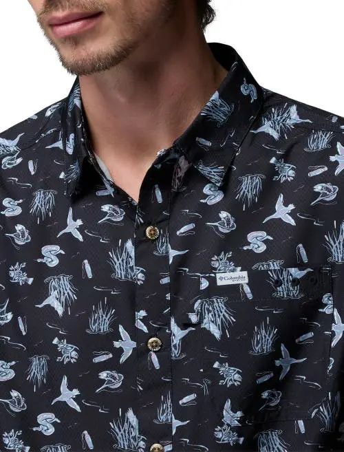 Columbia Big & Tall Pfg Slack Tideâ„¢ Gametime Sport Shirt