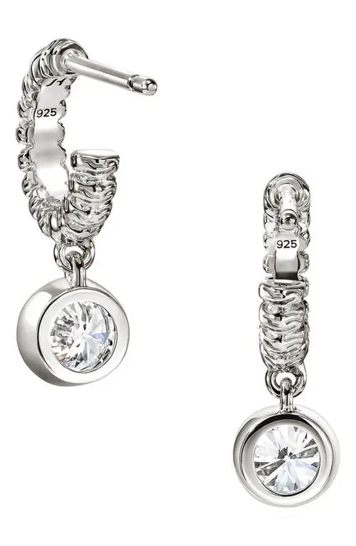 John Hardy Jh Lovestruck Diamond Hoop Earrings