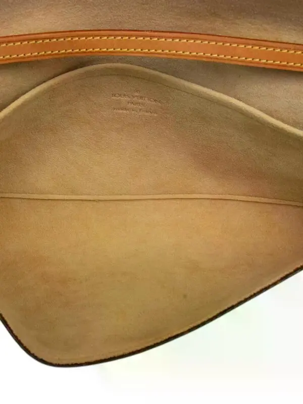 LOUIS VUITTON 2000 Monogram Pochette Twin Gm Crossbody Bag
