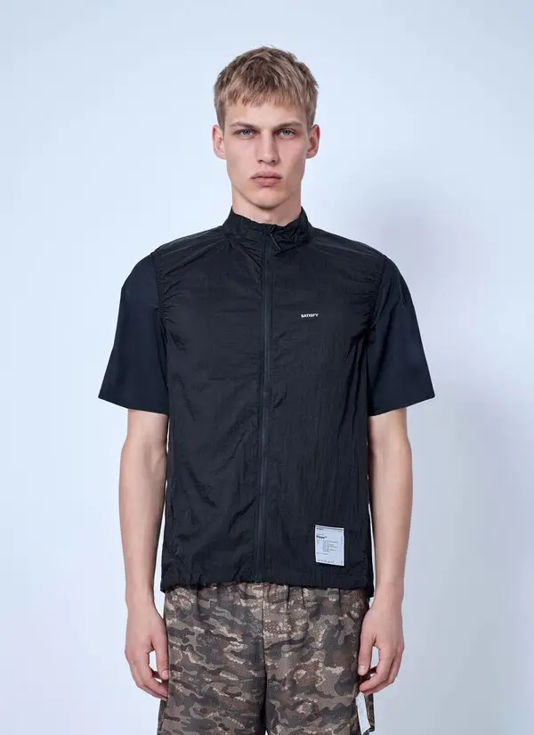 Satisfy Rippy™ Modular Windbreaker - Black