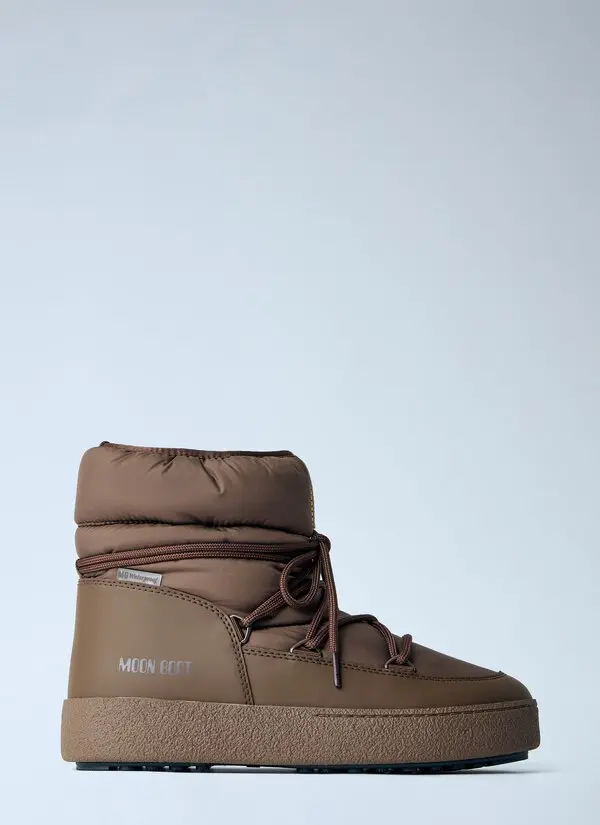 Moon Boot Ltrack Low Nylon Boots - Brown