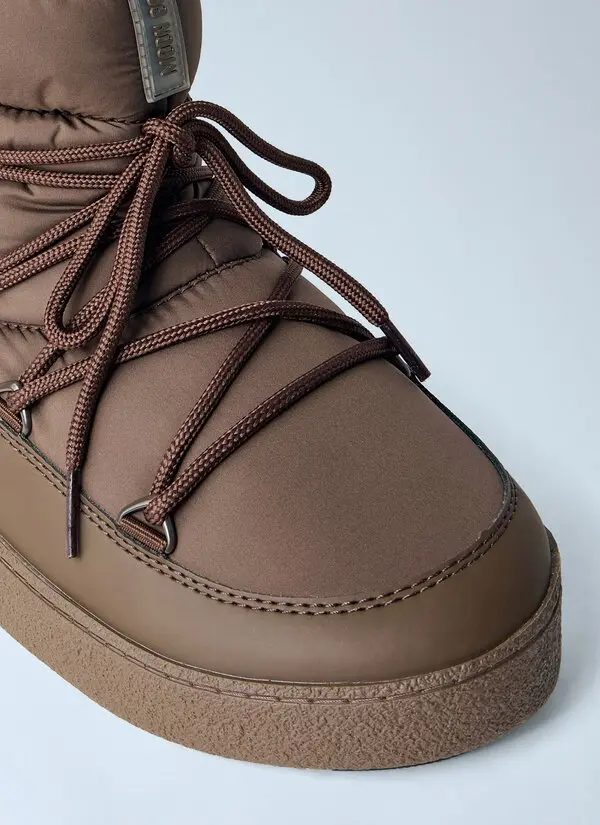 Moon Boot Ltrack Low Nylon Boots - Brown