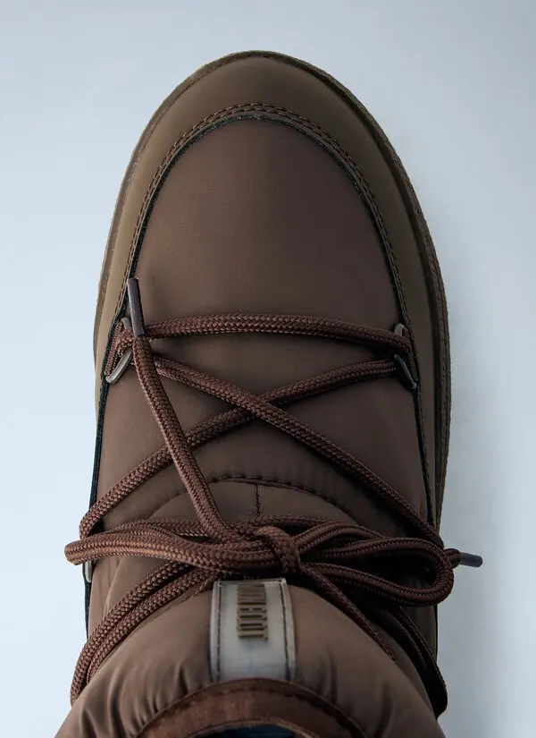 Moon Boot Ltrack Low Nylon Boots - Brown