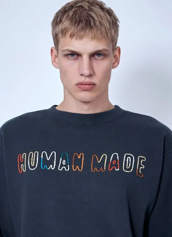 HUMAN MADE Embroidered Sweatshirt