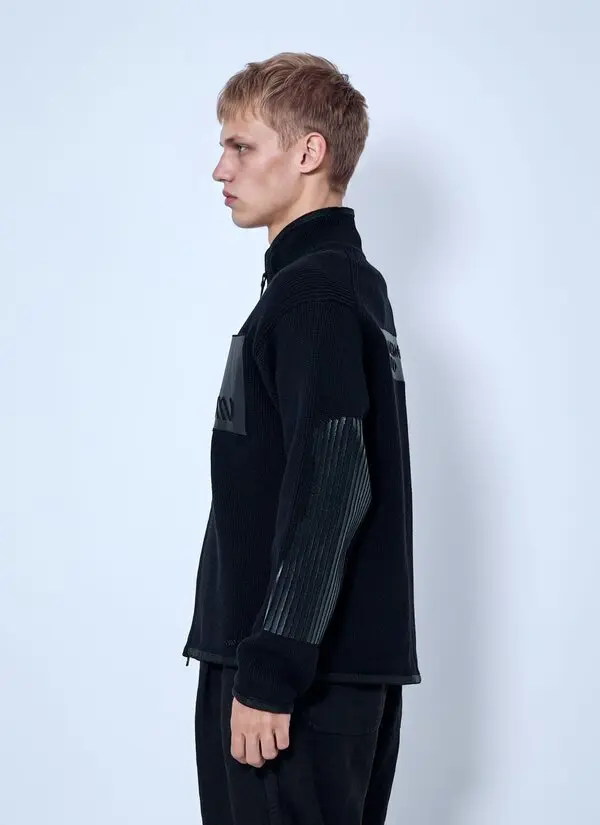 MASSIMO OSTI STUDIO Zip-up Jacket With Chest Patch