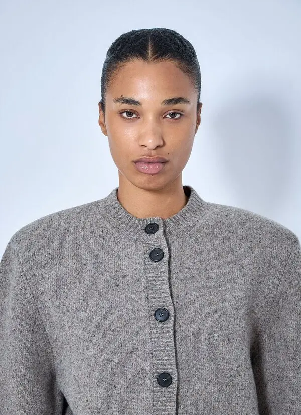 RÓHE Statement Mouliné Cardigan