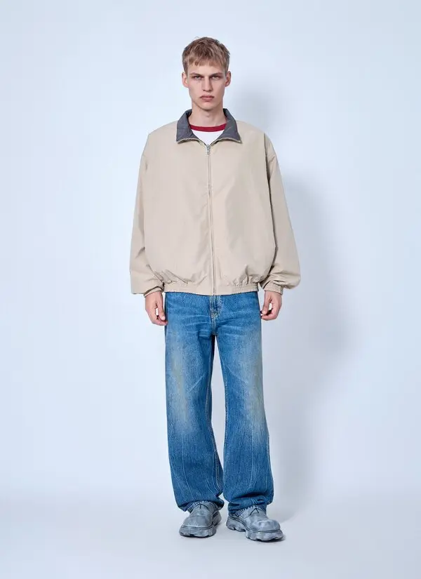 Acne Studios Reversible Zip-up Jacket - Grey