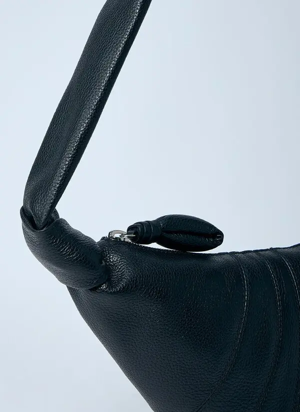 LEMAIRE Small Croissant Shoulder Bag - Black