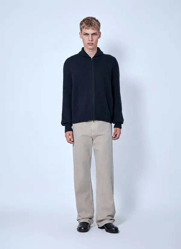 THE ROW Buffalo Wool, Silk And Cashmere Cardigan