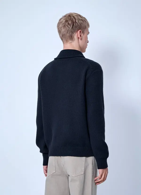 THE ROW Buffalo Wool, Silk And Cashmere Cardigan