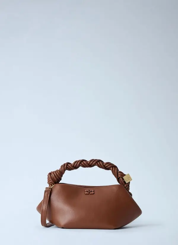GANNI Bou Small Handbag - Brown