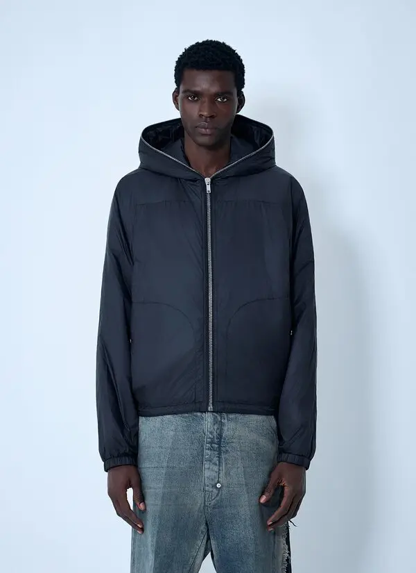 Rick Owens Sealed Winbreaker Jacket - Black