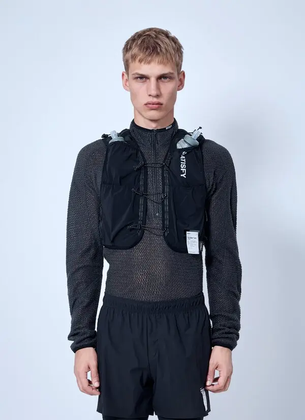 Satisfy Techsilk™ Drift Cordura® 5l Hydration Vest - Black