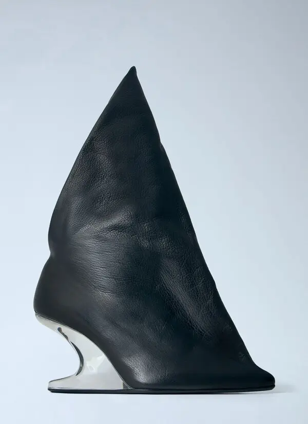 Rick Owens Strutter Taco 8 Heeled Boots - Black