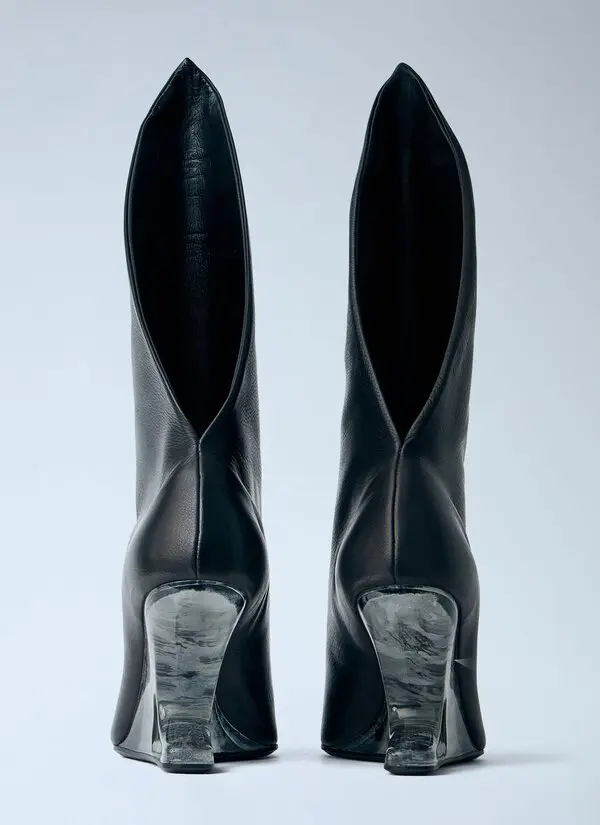 Rick Owens Strutter Taco 8 Heeled Boots