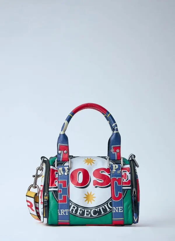 Martine Rose Mini Beer Mat Graphic-print Tote Bag - Yellow