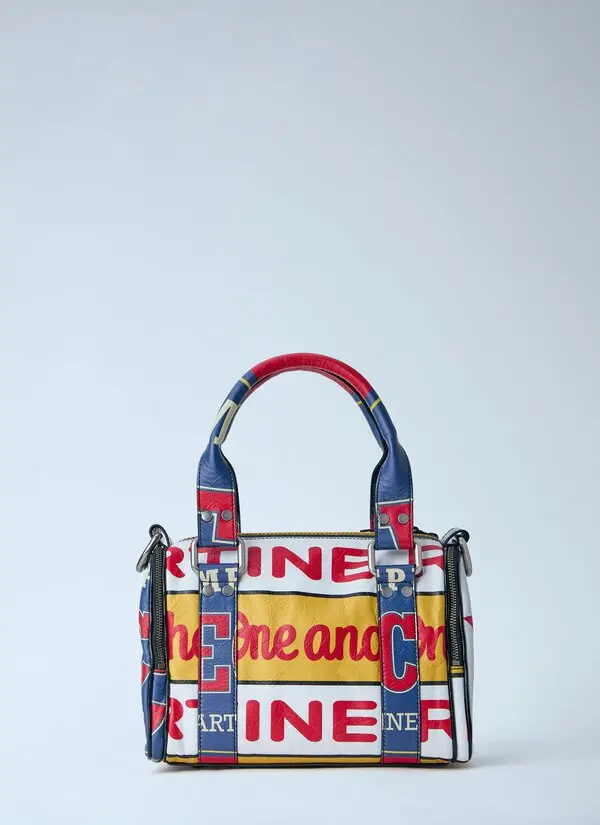Martine Rose Mini Beer Mat Graphic-print Tote Bag