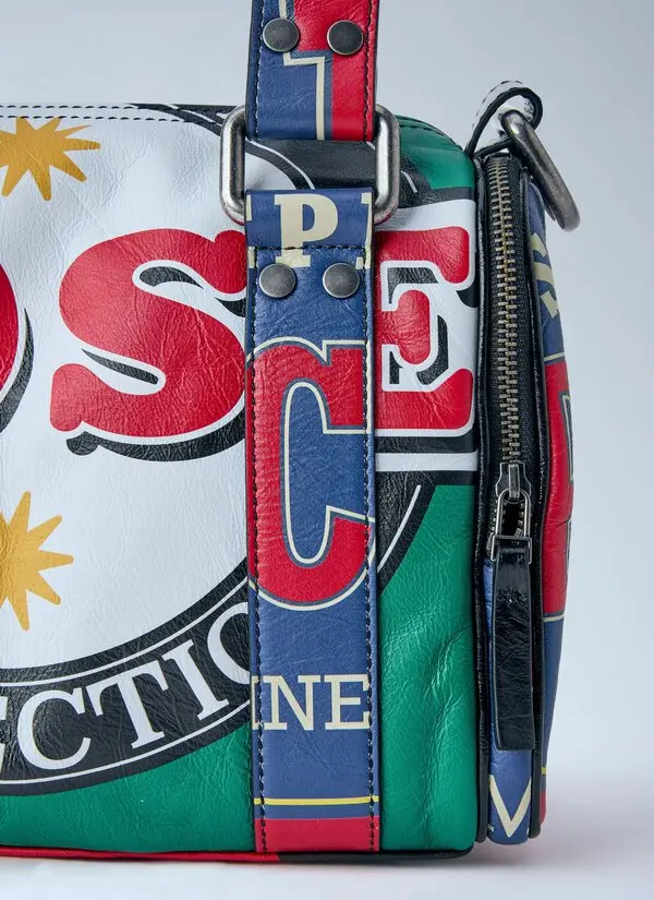 Martine Rose Mini Beer Mat Graphic-print Tote Bag
