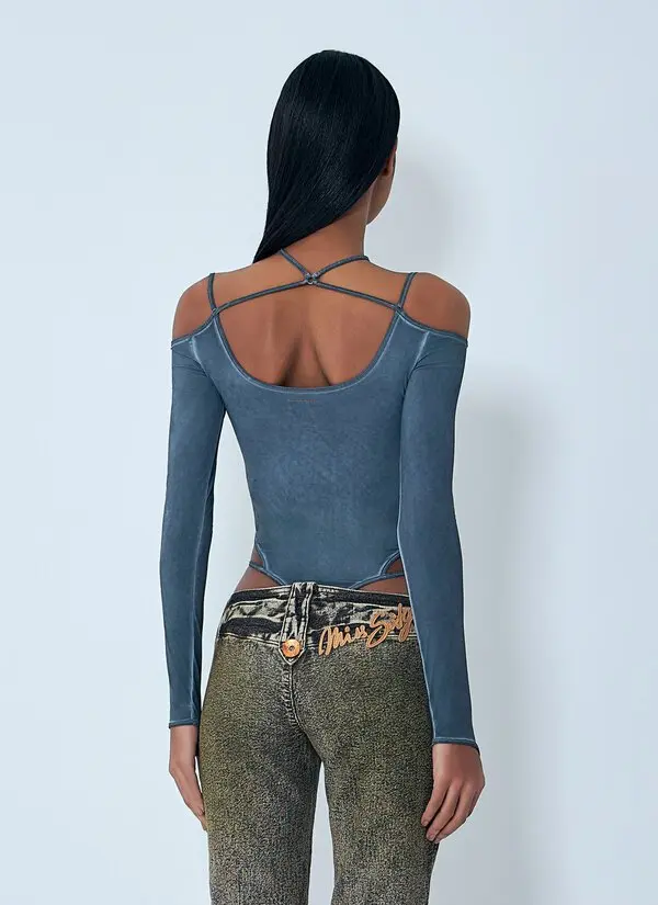 MISS SIXTY X KNWLS T-shirt Bodysuit