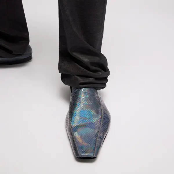 Gucci Giovanni Python Loafer Leather