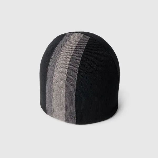 Gucci Wool Hat With Muted Web