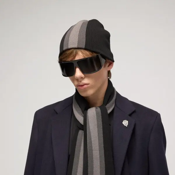 Gucci Wool Hat With Muted Web