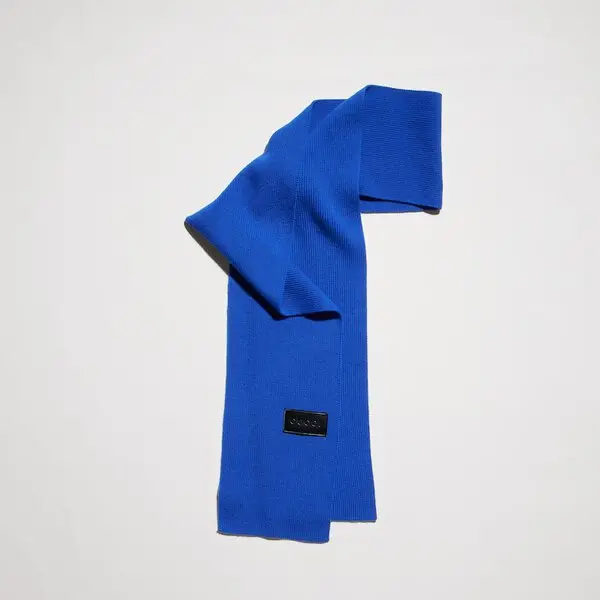 Gucci Rib Wool Scarf