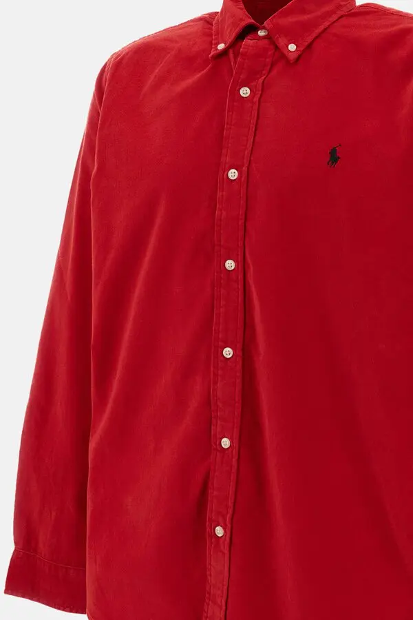 Polo Ralph Lauren Camicia In Velluto Di Cotone