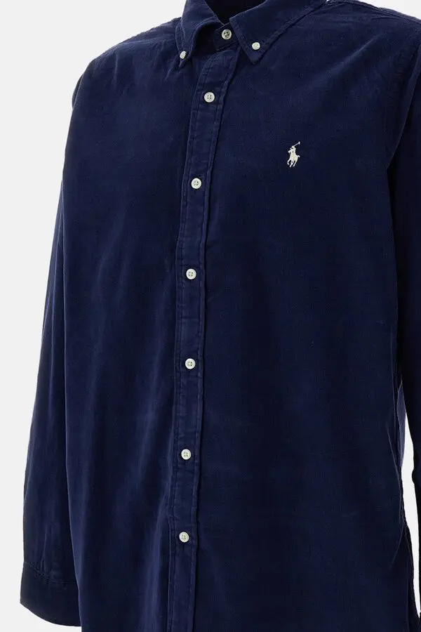 Polo Ralph Lauren Camicia In Velluto Di Cotone