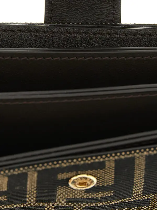 Fendi Ff Jacquard Cardholder