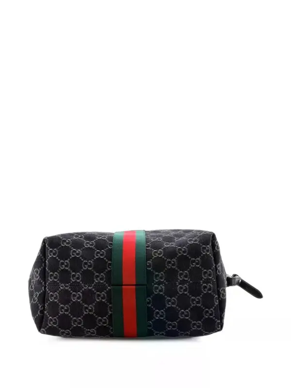Gucci Giglio Gg Denim Small Tote Bag