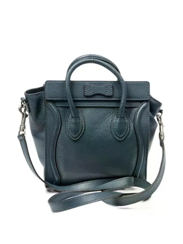 Celine Nano Luggage Tote Bag - Blue