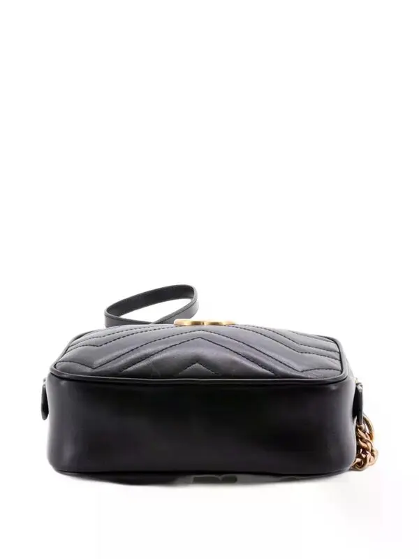 Gucci Gg Marmont Shoulder Bag Matelasse Leather Mini Crossbody Bag