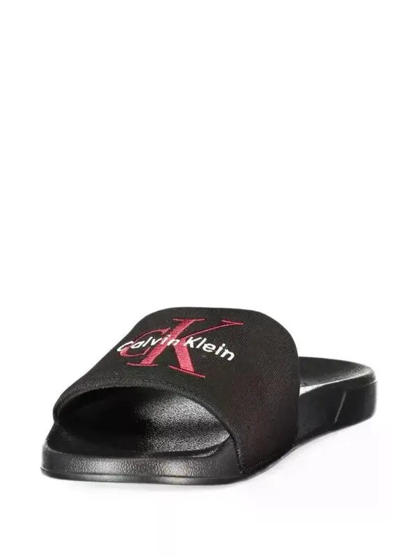 Calvin Klein Logo-print Slides