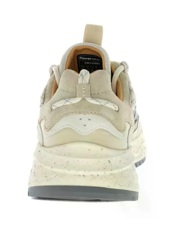 FLOWER MOUNTAIN Yamabushi Uni Panelled Speckled-sole Sneakers