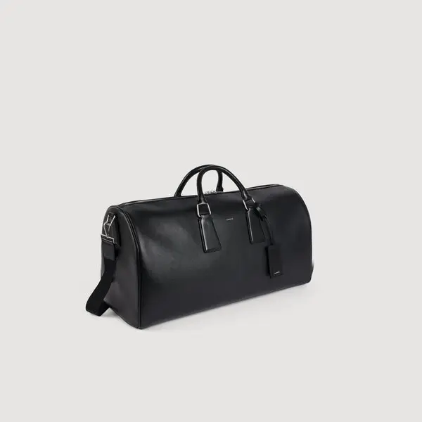 Sandro Leather Weekend Bag