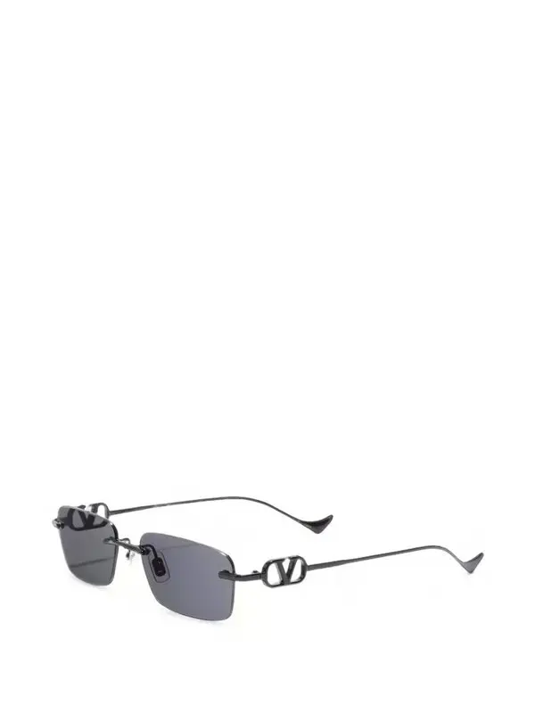 Valentino Garavani Vlogo Rimless Sunglasses
