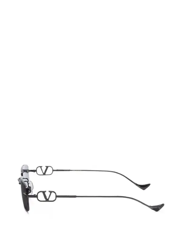 Valentino Garavani Vlogo Rimless Sunglasses