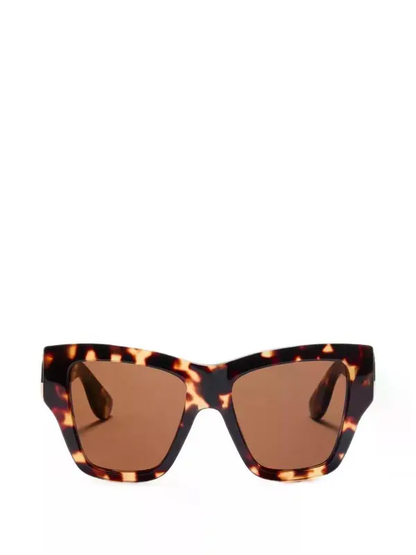 Valentino Garavani Vlogo-plaque Cat-eye Sunglasses