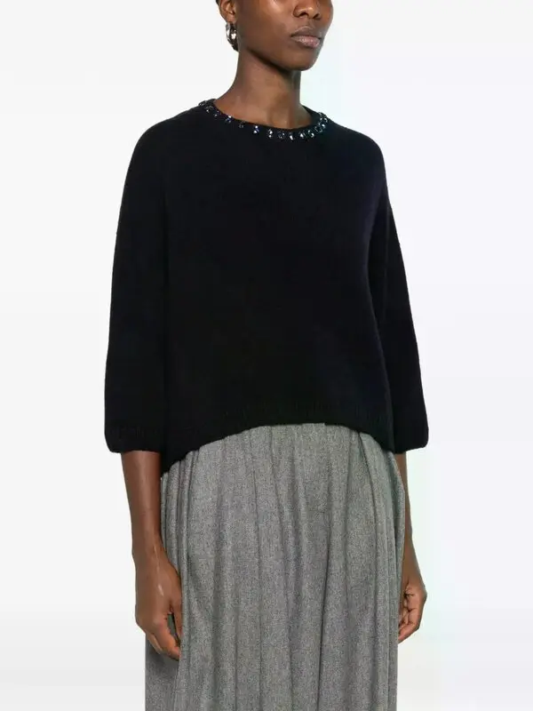Liviana Conti Crystal-embellished Sweater