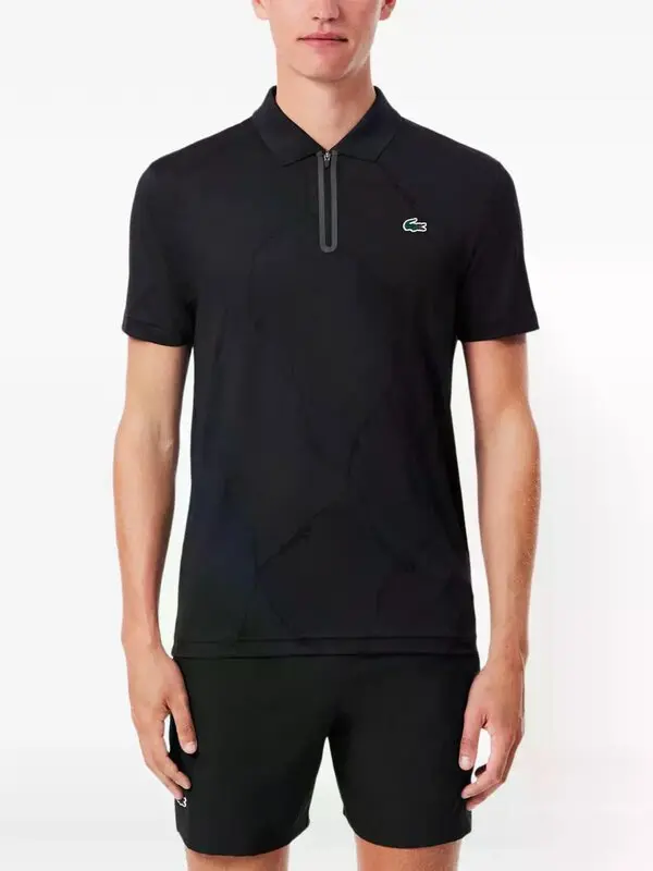 Lacoste Ultra Dry Jacquard Crocodile Tennis Polo Shirt